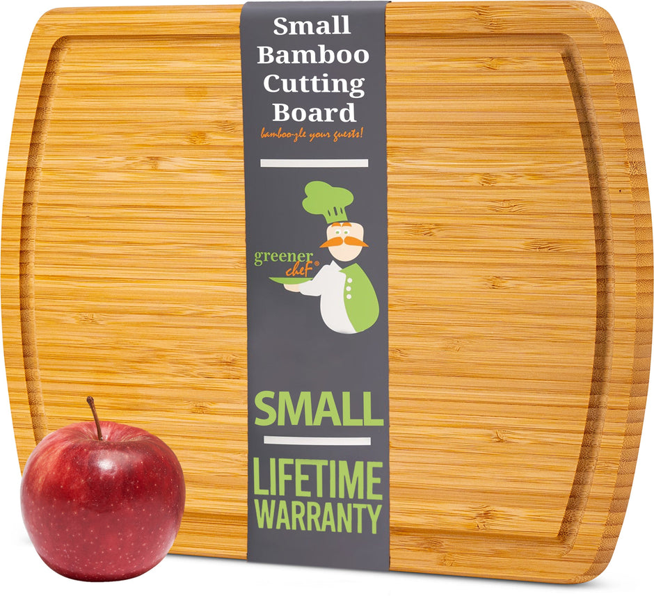 Organic 100% Bamboo Cutting Board Collection